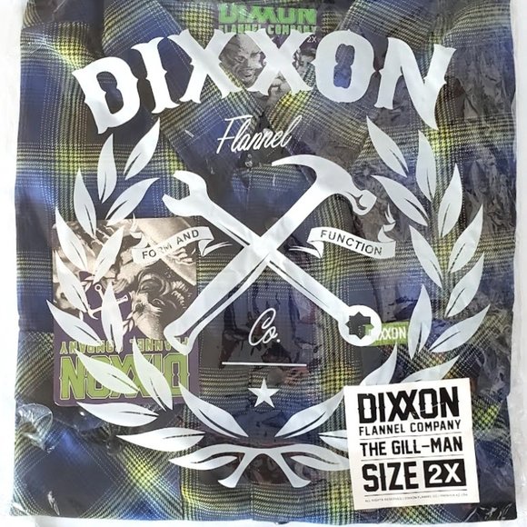 DIXXON | Shirts | Dixxon Flannel Gill Man Mens Flannel Shirt 2xl | Poshmark